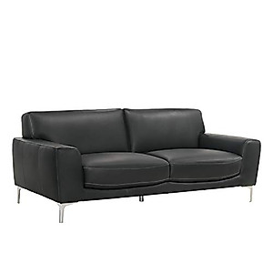 New Classic Furniture Carrara Sofa, Black