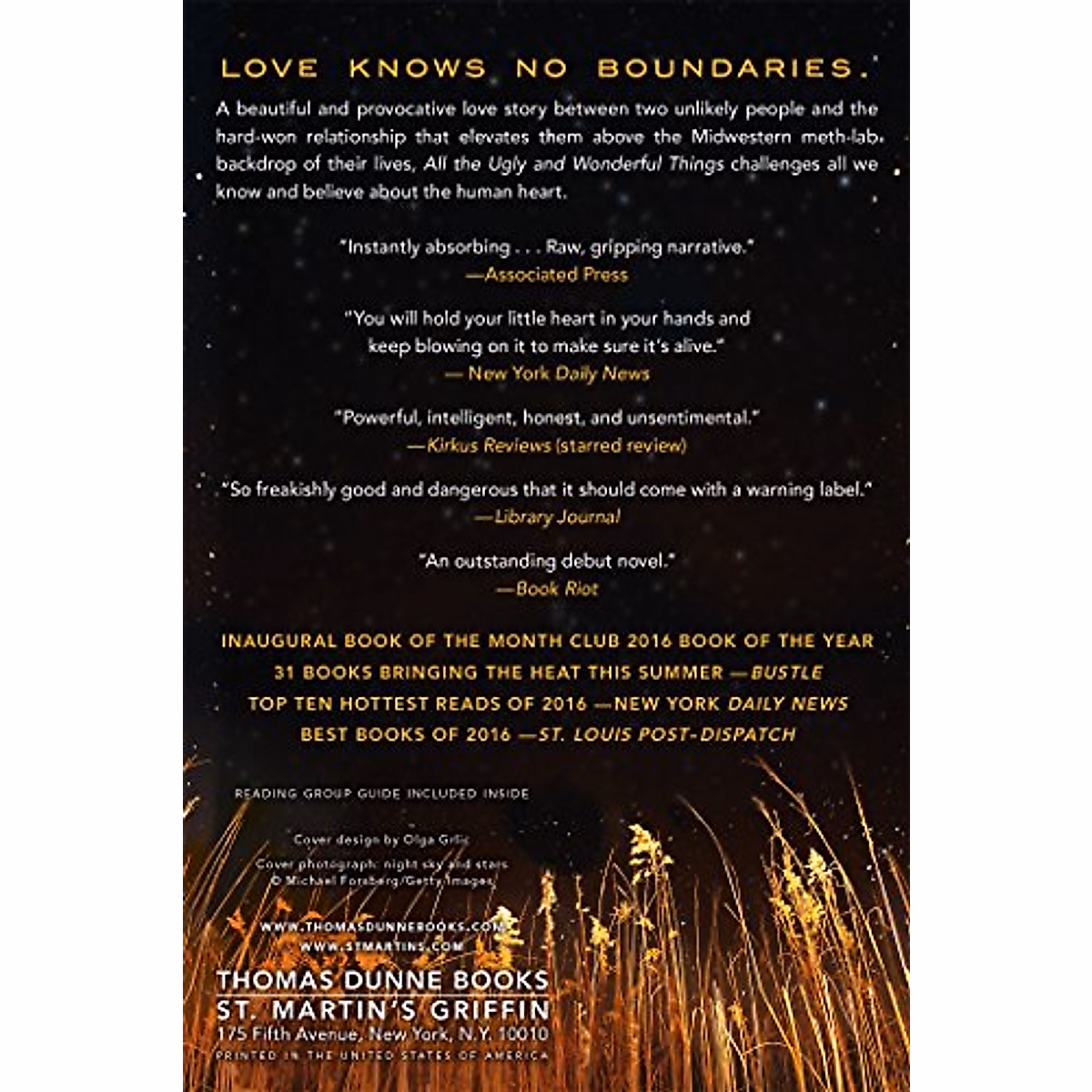 All the Ugly and Wonderful Things: A Novel