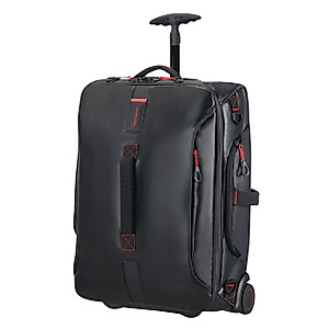 Samsonite Duffle with 2 Wheels S (55 cm-48.5 L), Black (Black)