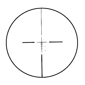 Aimpro Compact Prism Rifle Scope Small Durable and Precise 3.5 x 30mm Etched Illuminated Reticle