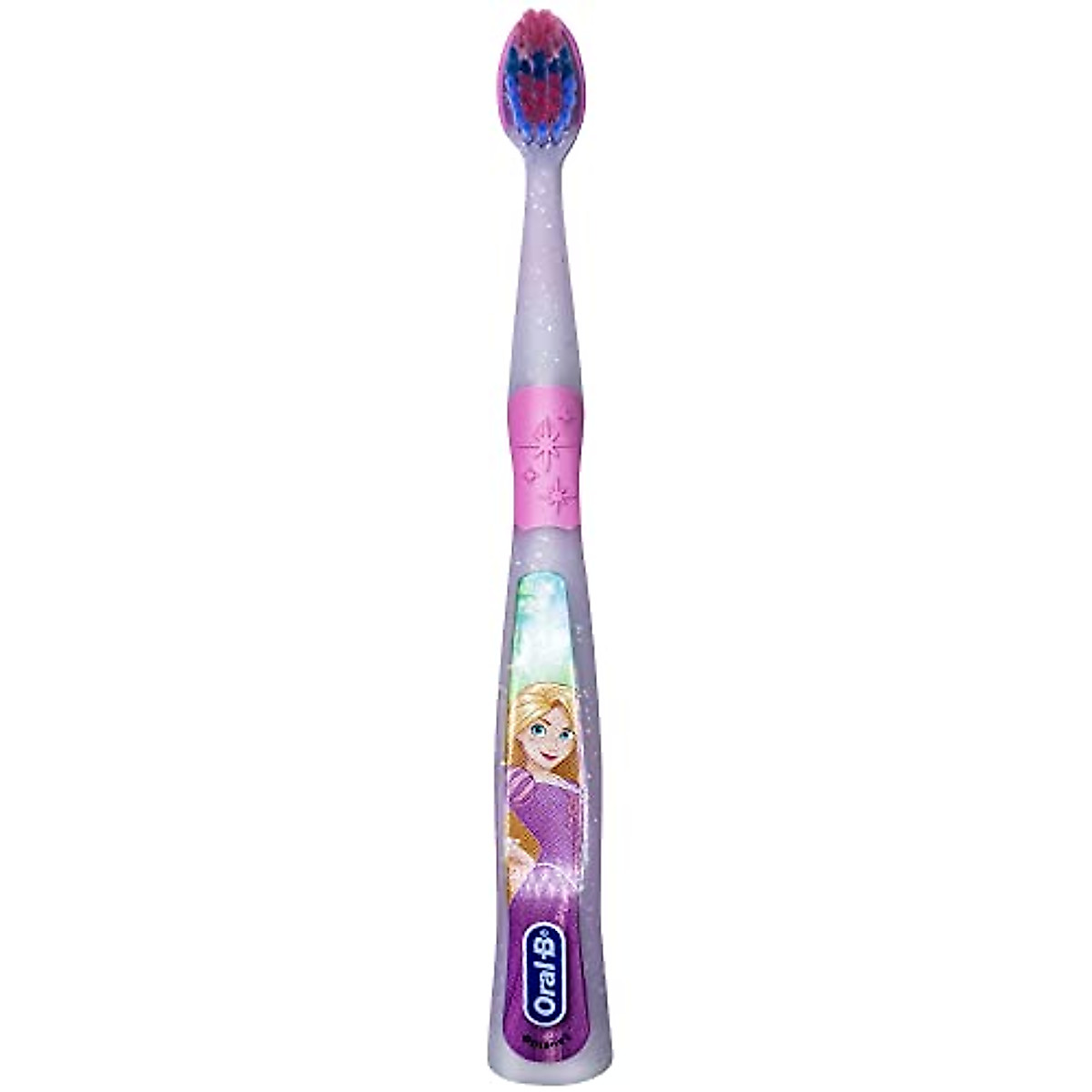 Oral-B Princess Toothbrush for Little Girls, Children 3+, Extra Soft (Characters Vary) - Pack of 2