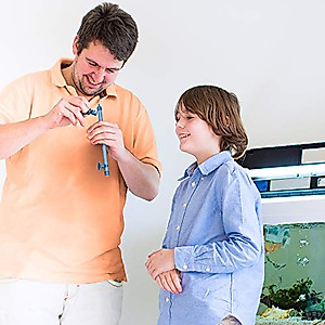 PAGOW 2 Pieces 7 Inch Aquarium Bubble Wall Air Stone Bar, Air Stone Bar Tubes with Suction Cups, Spray Aeration for Fish Tank Hydroponics Pump