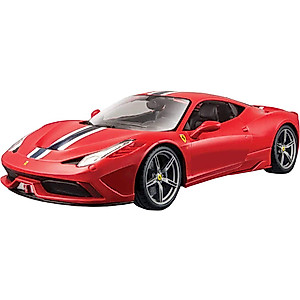 Bburago 36901 Ferrari 458 Speciale Red Signature Series 1/43 Diecast Model Car