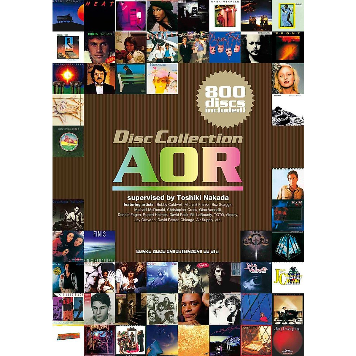AOR : 800 discs included!