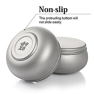Airtight storage container with lid, airtight and waterproof containers - all made of pure titanium - keep content fresh and dry (2)