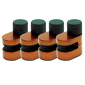 MMOBIEL 4 Pcs/Set Adjustable Metal Clip Fixture Glue Clamp Fastening LCD Screen Repair Tool for Smartphone, Computer, Laptop, Tablet, Ebook - Bronze