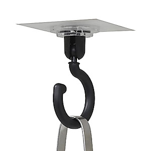 Swag Hooks In White Gray Black Heavy Duty Self Adhesive For Ceiling No Damage No Need To And Drill