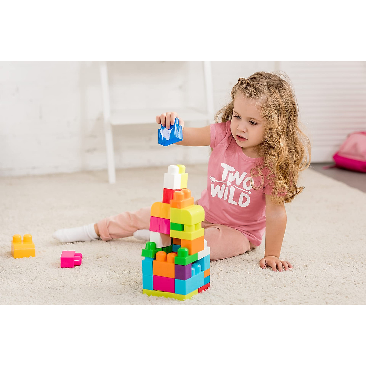 Two Wild 2nd Birthday Outfit Girl Shirt for 2 Year Old Toddler Second Cute Tshirt (3 Years, Mauve)