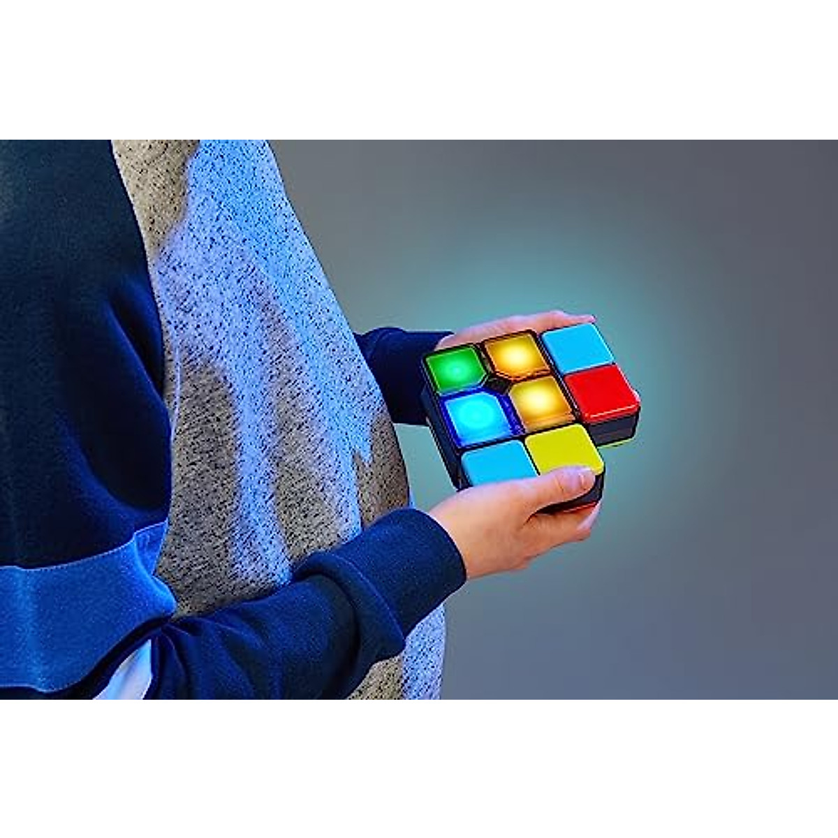 Flipslide Game - Electronic Handheld Game | Addictive Multiplayer Puzzle Game of Skill | Flip, Slide & Match Colors to Beat the Clock | 4 Thrilling Game Modes | Ages 8+ | Includes Batteries