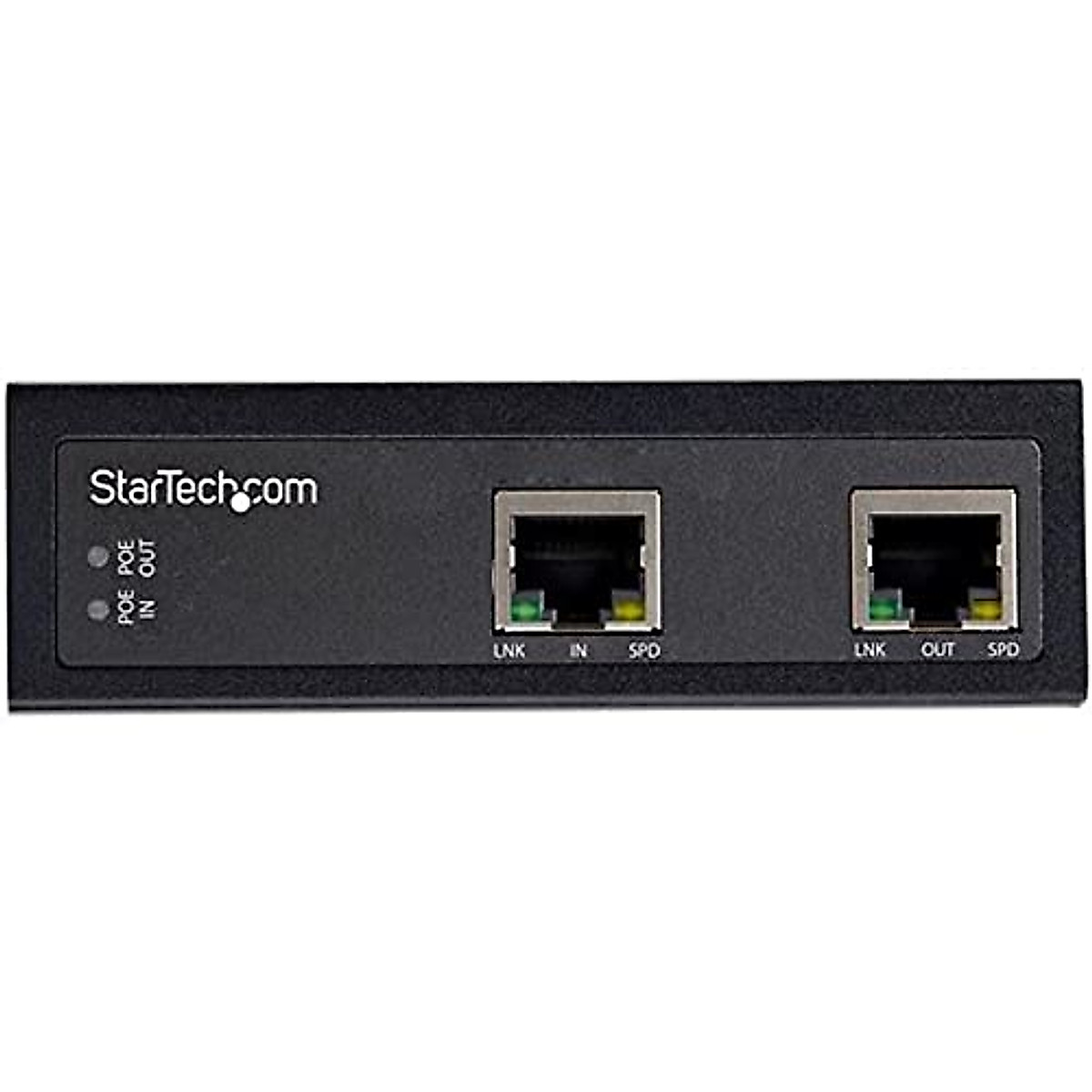 StarTech.com Industrial Single Port Gigabit PoE Extender - 60W 802.3bt PoE/PoE+/ PoE++ - 100m/ 330ft - Power Over Ethernet Network Range Extender - IP-30 - -40C to +75C, TAA