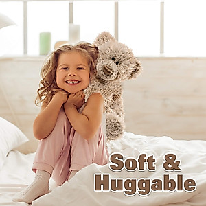 GUND Sawyer Classic Teddy Bear 15" Light Brown- Adorable Plush Stuffed Animal - Cute & Cuddly Toy for Boy or Girl, Girlfriend Or Grandparent