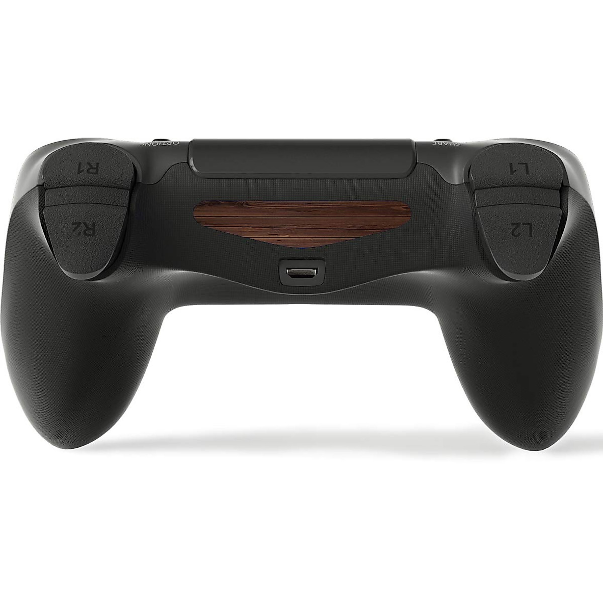 PS4 Console Wood Skin Decal Mahogany Vinal Sticker + 2 Controller Skins Set