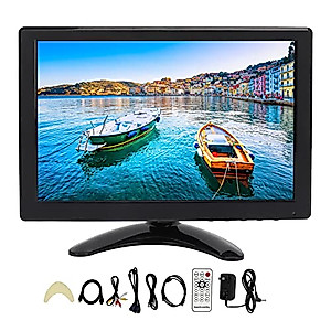 HD Monitor, 10.1 Inch DVR Monitor Screen TFT LED Multiinput Interface for Laptop (US Plug)