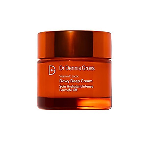 Dr Dennis Gross Vitamin C Lactic Dewy Deep Cream: Ultra-Rich, Replenishing Cream for a Dewy Finish, 2 oz