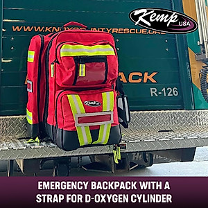 Ultimate EMS Backpack Has place for 'D' O2 Cylinder (not included)