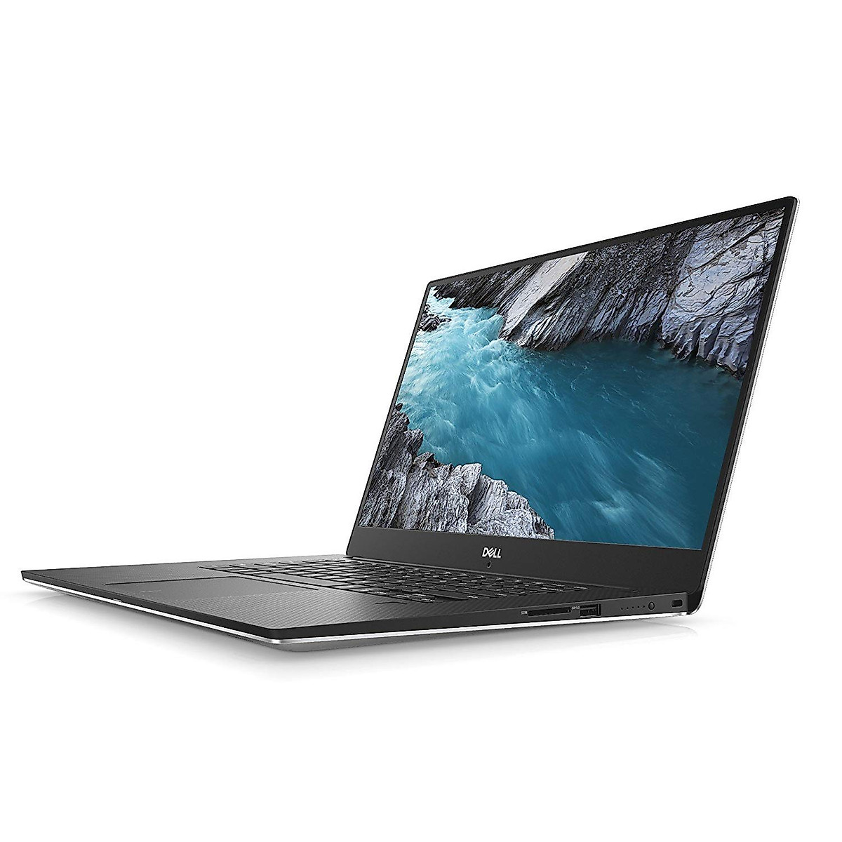 2018 Dell XPS 9570 Laptop, 15.6" UHD (3840 x 2160) InfinityEdge Touch Display, 8th Gen Intel Core i7-8750H, 32GB RAM, 1TB SSD, GeForce GTX 1050Ti, Fingerprint Reader, Windows 10 Home, Silver