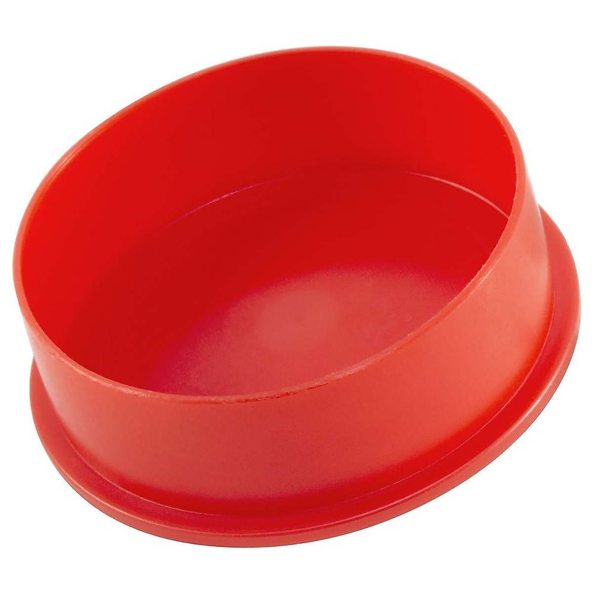Caplugs EC-32 EC Series – Plastic Cap for Threaded Connectors, 40 Pack, Red LD-PE, Nominal Thread Size 2" Flanged, Protective Closures, Dirt and Moisture Seals, Finishing, Masking (99394495)