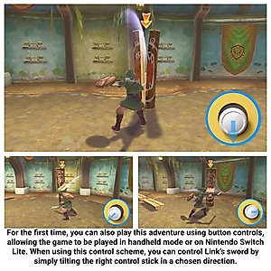 AVIDET Wireless Controller for Switch, Set of 2 Replacement Left Right Wireless Bluetooth Gamepad Joy-Con Pair The Legend of Zelda