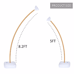 Balloon Arch Kit DIY Arbitrary Bending Shape Balloon Arch Stand Kit with Water Filled Base Idear for Wedding Party Baby Showers