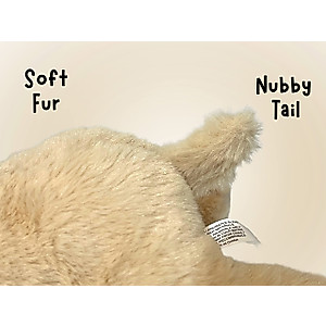 Jolitee Golden Retriever Stuffed Animals Dog Soft Huggable Golde Plushie 9.5x7 Best Stun Plush Tan Animal, Puppy Animal for Kids, Small Stuffedffed Labrador, Yellow (GOLD9)