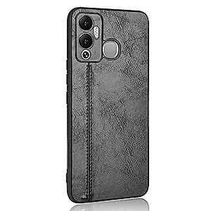 Phone Case for Infinix Hot 12 Play, Case for Infinix Hot 12 Play Cow-Like PU Leather Style Protector Cover, Non-Slip Shockproof Cover for Infinix Hot 12 Play Case