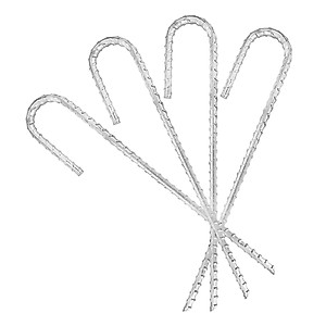 Tent Pegs Heavy Duty Extra Strong Galvanized Tent Stakes 12 inch Steel Tent Pegs for Garden Fence Sand