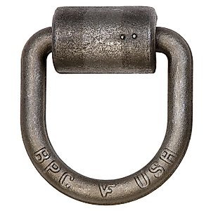 Buyers Products B38W 1/2 Inch Forged D-Ring with Weld-On Mounting Bracket