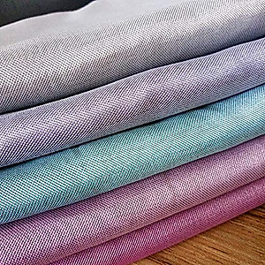 SUJUAN 79 by 59 Inches Silver Fiber Fabric RF/EMI/EMF/LF Blocking/Shielding Anti Conductive Stretch Fabric Suit for Making Pregnancy Clothes, Curtains, Sheets, Pillow, etc(Green)