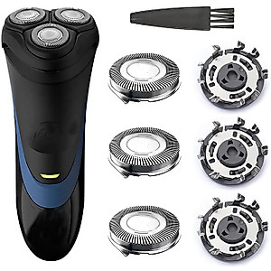 YAFIYGI Replacement for Heads Shaving Heads SH30 SH52 and Series 3000 2000 1000 Shavers S738 Click and Style Easy Cut Replace Heads 3 Pack