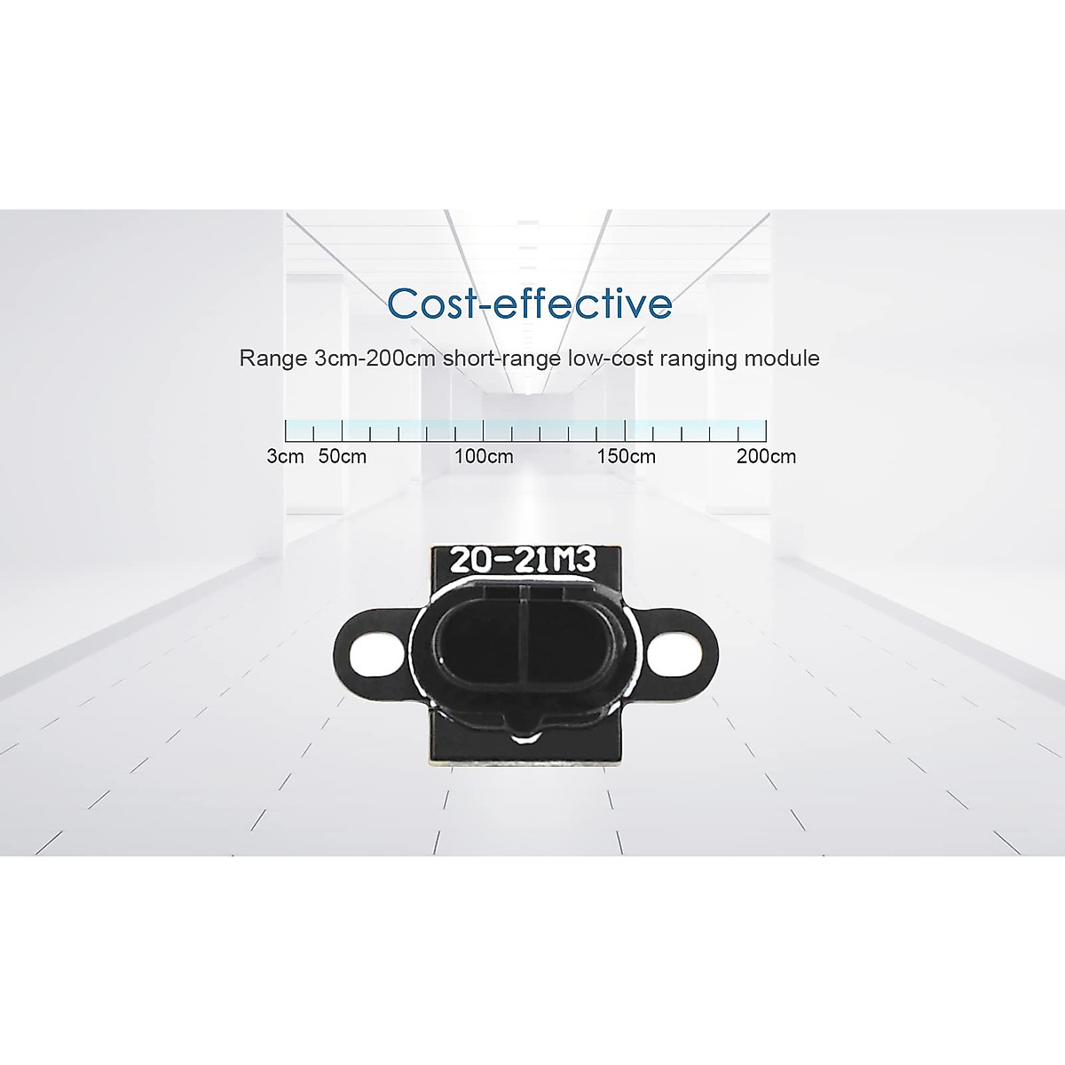 youyeetoo TF-LC02 Lidar Ranging Module 3-200CM Small Light Easy Install UART IIC Arduino Raspberry Pi Robot Car Drone Smart Home