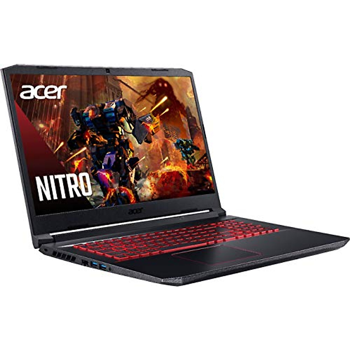 Acer - Nitro 5 17.3" Gaming Laptop - Intel Core i5 - 8GB Memory - NVIDIA GeForce GTX 1650 Ti 4GB - 512GB SSD - FHD IPS Display - Obsidian Black