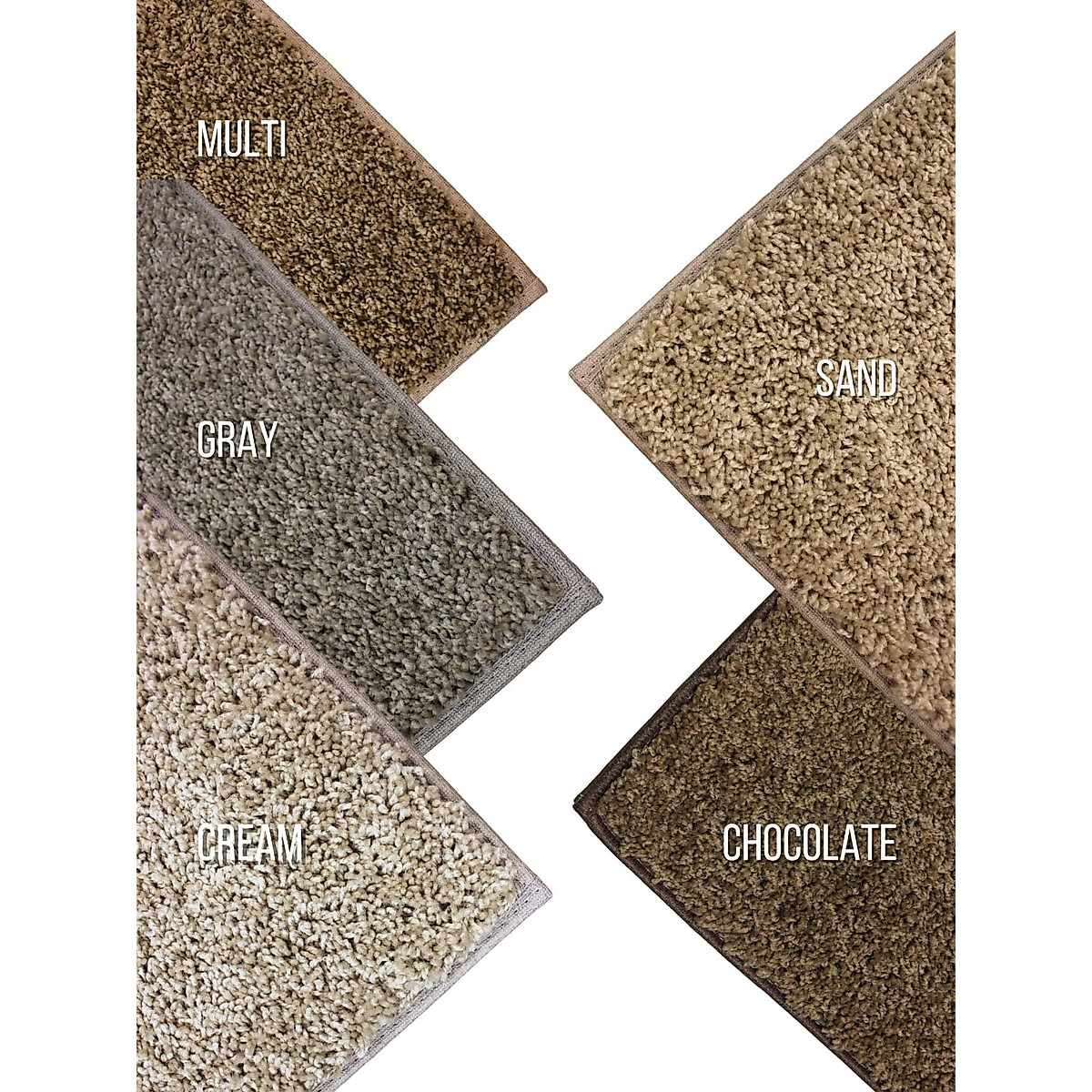 KOECKRITZ Custom Cut-to-Fit Area Rugs Neutral Carpet - Soft Plush Indoor Rugs - Perfect for Living Room, Bedroom, Entryway - Great for Homes, Apartments, Dorms, Kids Room - 12x15' ft Chocolate
