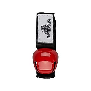 SABRE Frontiersman Bear Bell, Magnetic Silencer, Durable Hook and Loop Strap Attachment, Helps To Prevent Startling Bears While Hiking