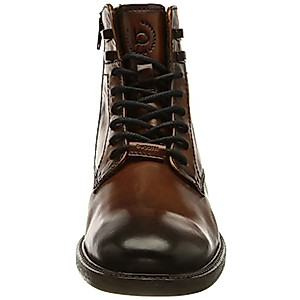 bugatti Men's Oxford Fashion Boot, Cognac, 10.5