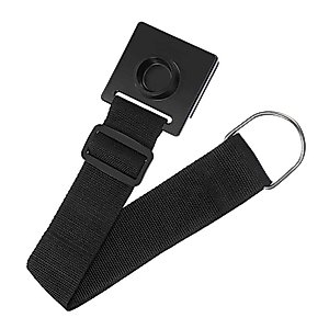 Jiayouy Violoncello Endpin Stopper Strap Anchor Non-slip Endpin Stopper Holder Stand for Cellist Practice Performance Black