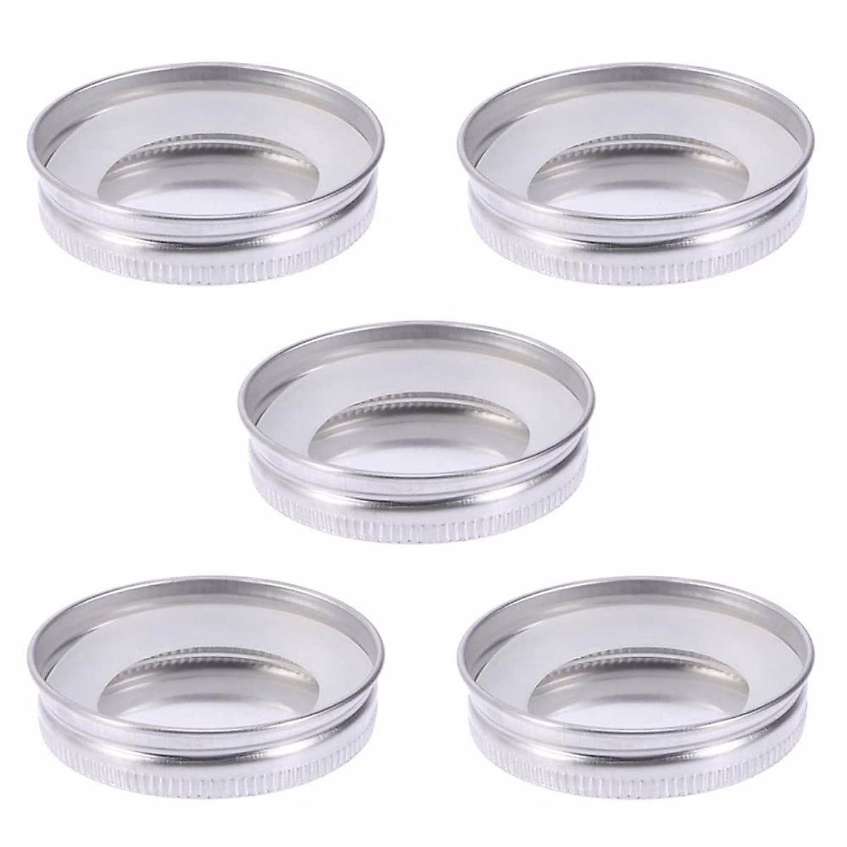 20pcs 2.8inch White Silicone Seal Rings Jar Gaskets Replacement Rubber Gasket Seal Glass Jar Seals Airtight Silicone Gasket Sealing Rings for Regular Mouth Canning Jar Storage Containers