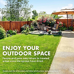 Spectracide Weed & Grass Killer, Use On Driveways, Walkways and Around Trees and Flower Beds, 1 Gallon (RTU Spray)