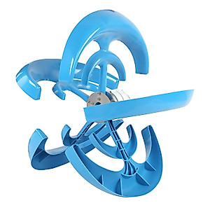 WANGYONGQI 12000W Wind Solar Hybrid System 5 Blades Controller Lantern Vertical Axis Wind Turbine Generator Motor Kit for Home Windmill Use,48v