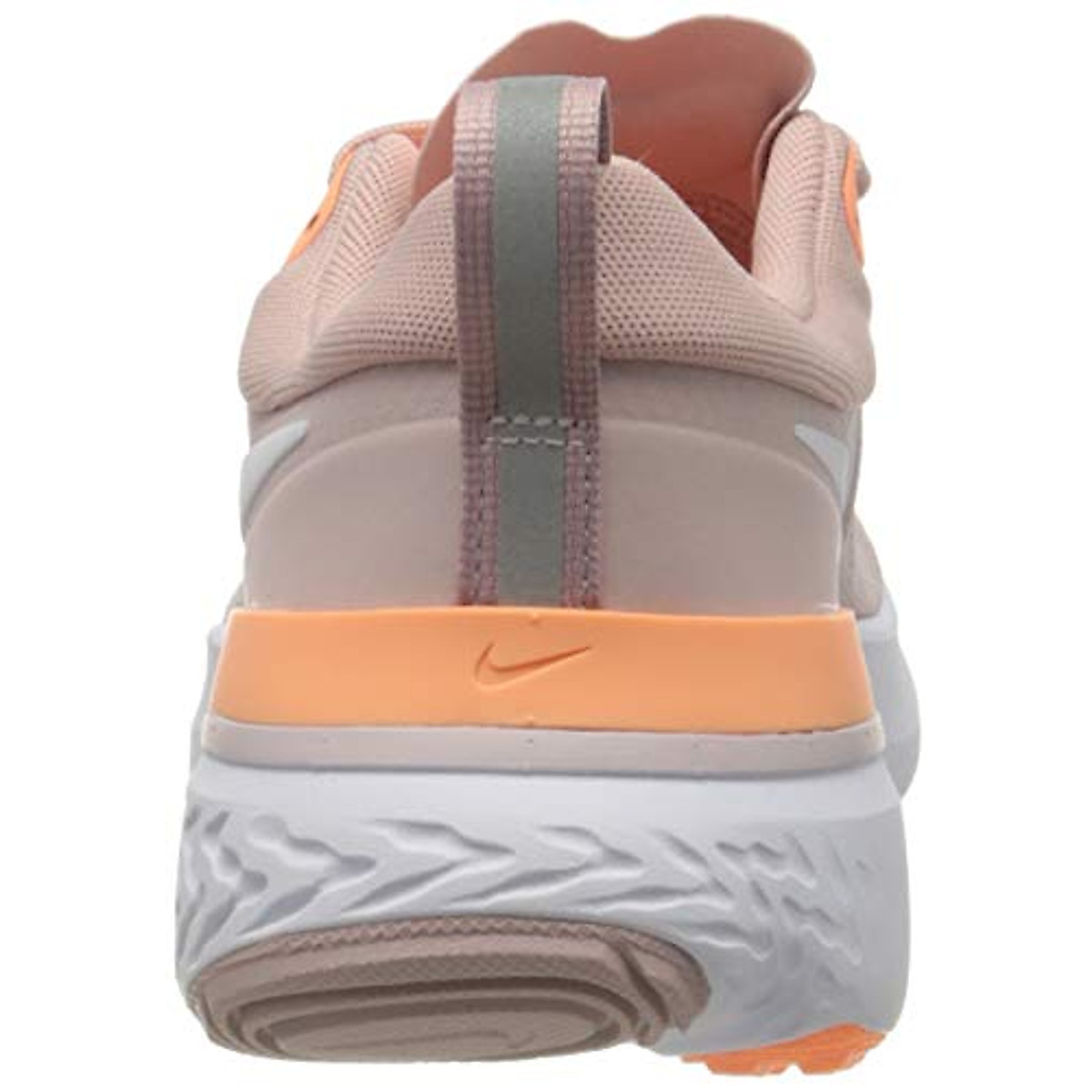 NIKE Women's Running Shoe, Champagne White Orange Pulse Barely Rose, 7.5