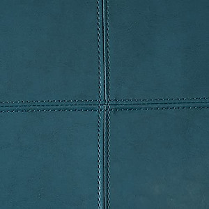 Christopher Knight Home Glouster PU Storage Ottoman, Teal 17. 50D x 51. 25W x 16. 25H