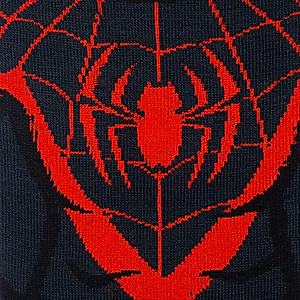 Miles Morales Spiderman Crew Socks