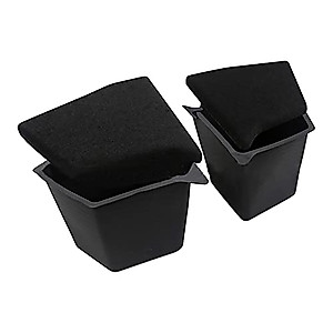 TOTMOX Car Rear Trunk Organizer Storage Boxs with Cover Compatible with Tesla Model Y 2020 2021 2022