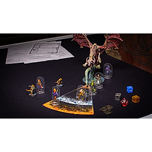 Arcknight Spell Effects Templates for D&D 5E; 24pc Markers for AOE Spells with Reference; Condition, Buff, and Summon Tokens; for DND Pathfinder TTRPG
