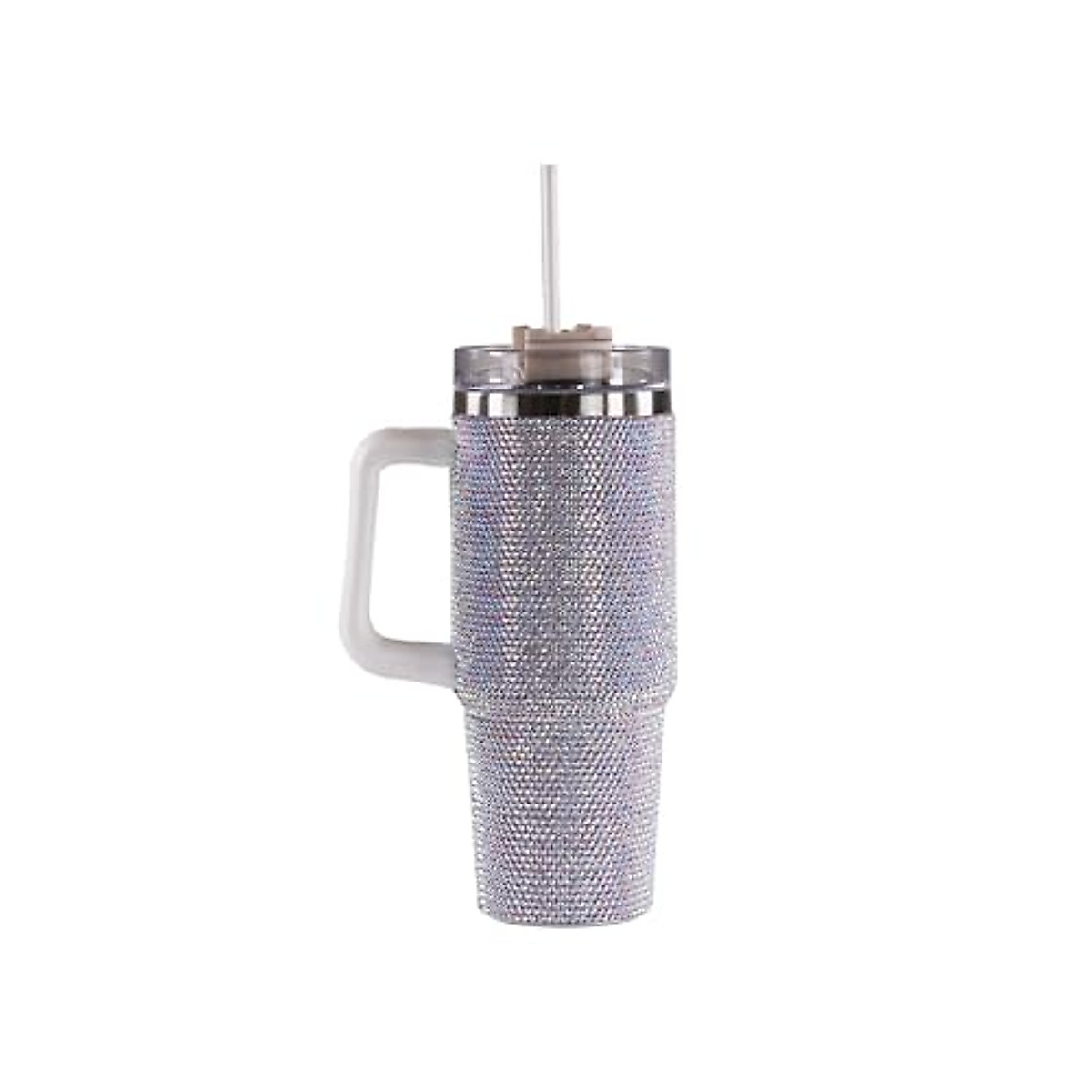 Simply Southern White Sequined 30oz Tumbler