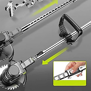 Robotic Lawnmower Lawn Mower Electric Grass Trimmer 58TV Lithium-Ion Cordless Weed Brush Cutter Kit Pruning Cutter Garden Tools with Replace Blade