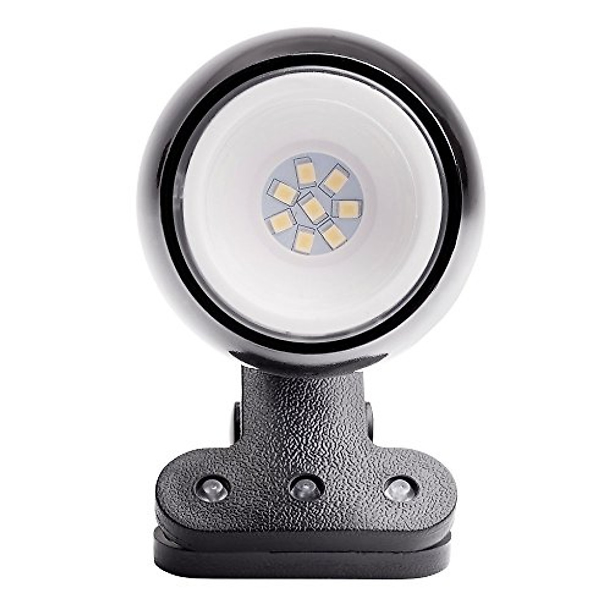 Newhouse Lighting NHCLP-JO-BK Joe LED Clip On Lamp & Reading Spotlight Perfect for The Office, Study & Bedroom, Metal, Black