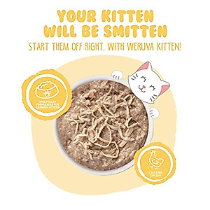 Weruva Kitten, Chicken Formula Au Jus, 3oz Can (Pack of 12)