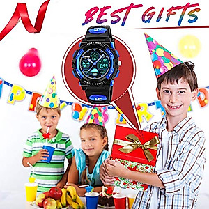 Boy Digital Watch Gifts for 5-15 Year Old Boys Girl Teen, Toys 6-16 Present Kids Age