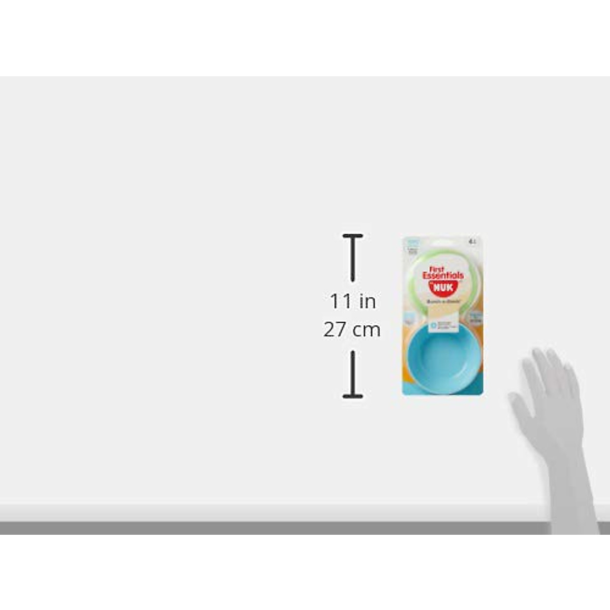 NUK First Essentials Bunch-a-Bowls, 4 Count