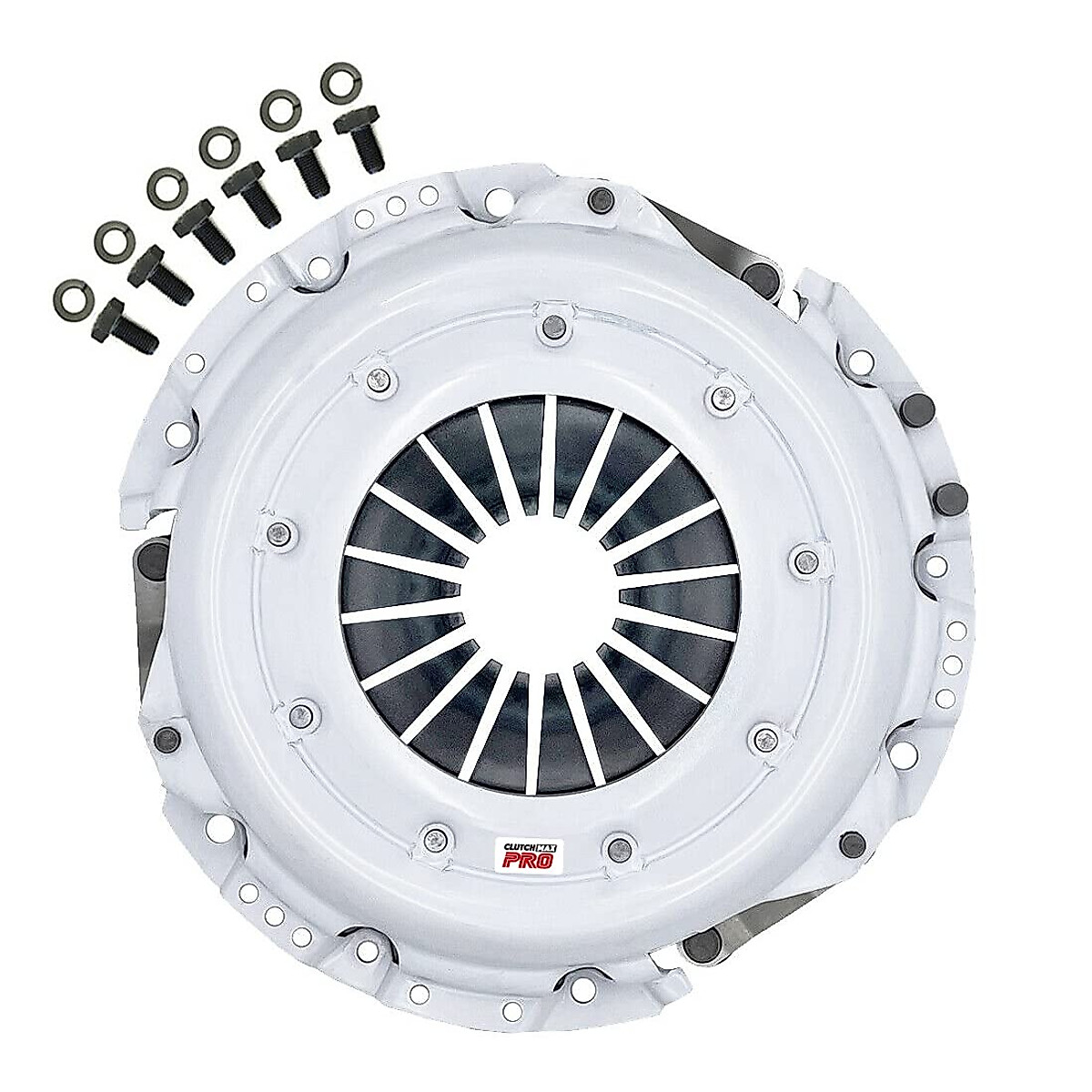 ClutchMaxPRO Performance Stage 5 Clutch Kit with Flywheel Compatible with 1983-1993 Ford F100 F150 F250 F350 1983-1987 E150 E250 Econoline 1983-1992 Bronco 5.0L (CP07132HDD-FW167710-ST5)